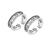 Shop Silver Toe Rings with Stylish & Elegant Designs | TrueSilver