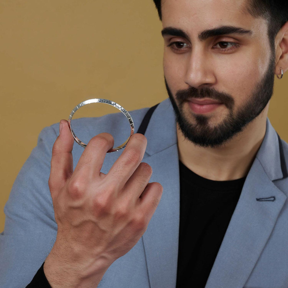 Silver Kada for Boys & Men – Durable, Stylish & Ideal for Daily Wear ...