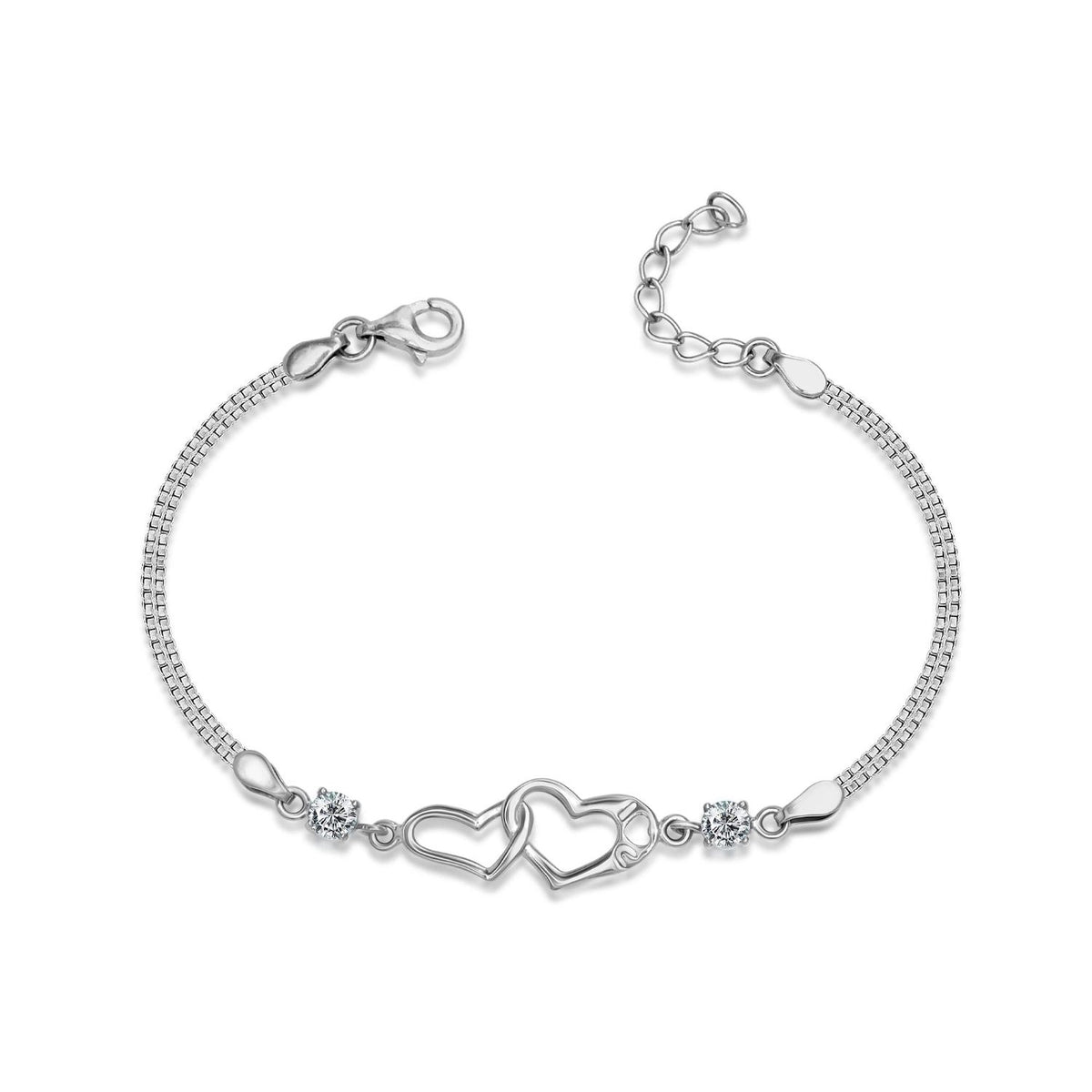 Buy Silver Bracelet for Women with a Modern Style Online | TrueSilver