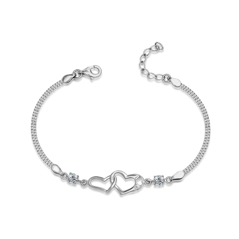 Buy Silver Bracelet for Women with a Modern Style Online | TrueSilver