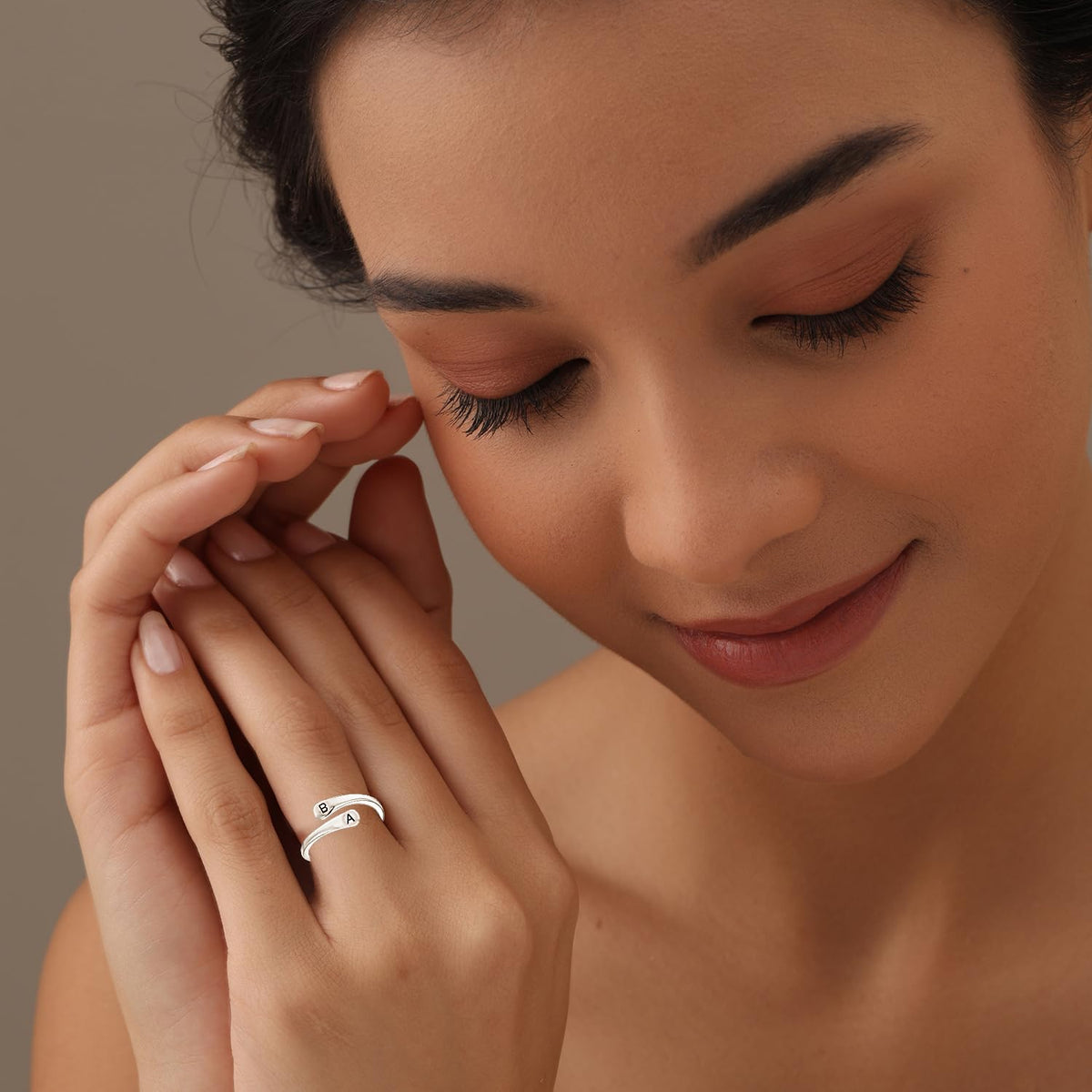 Buy Customized Ring for Women & Men Online on TrueSilver