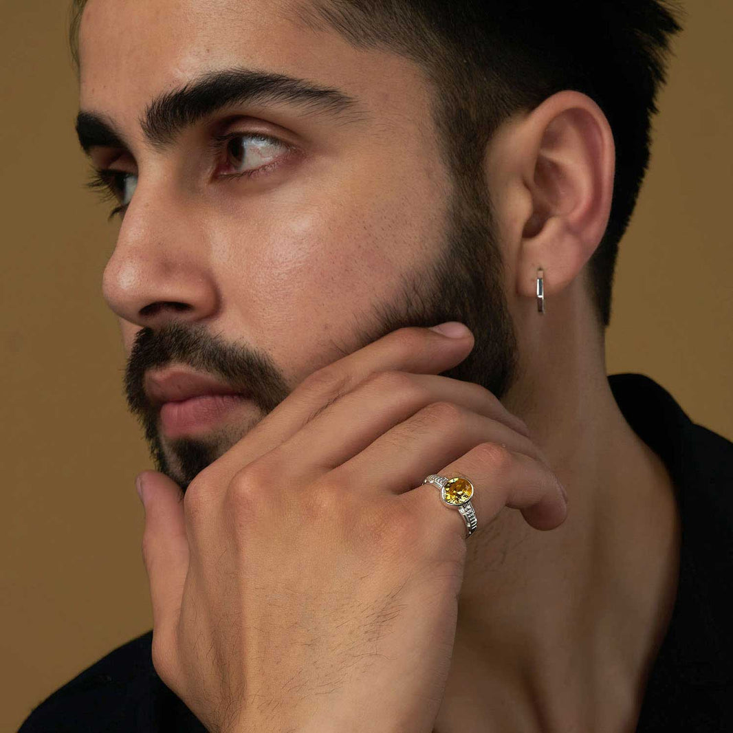 Shop 925 Sterling Silver Rings for Men Online | Truesilver