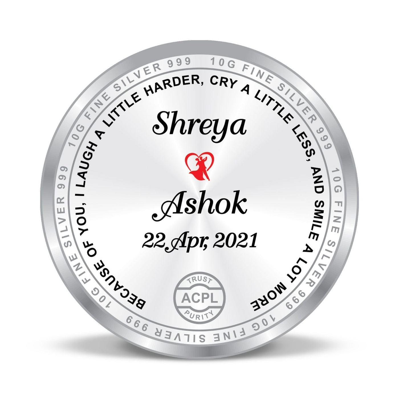 Buy 20 GM Silver Coins at the Best Prices in India | TrueSilver