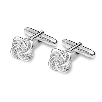 Buy Silver Cufflinks for Men at Best Prices | Truesilver