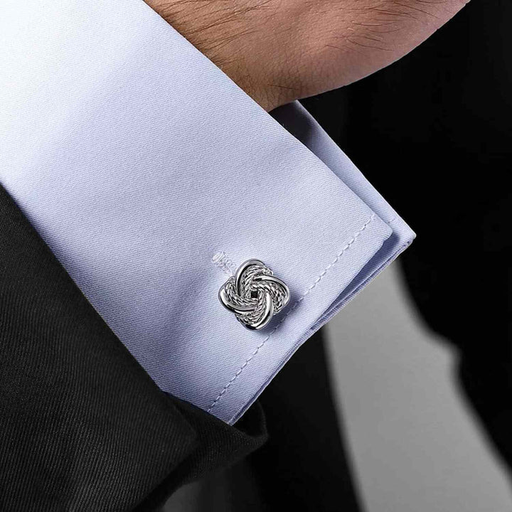 Buy Silver Cufflinks for Men at Best Prices | Truesilver