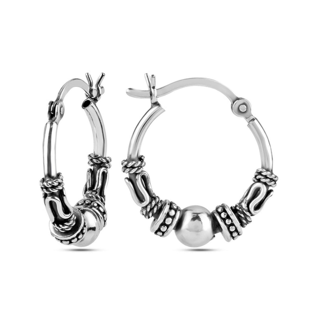 Buy Silver Bali Earrings for Women Online in India