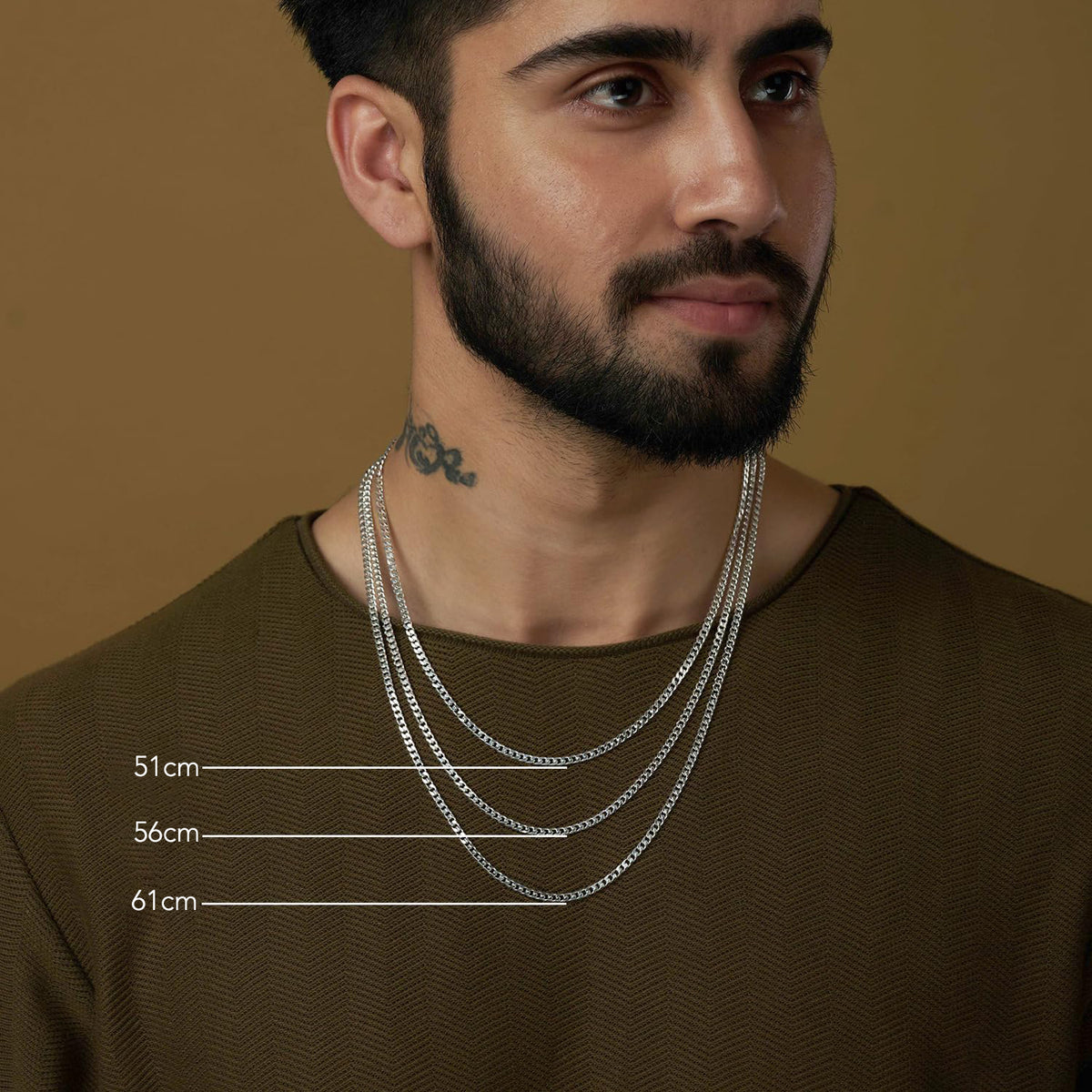 Buy Silver Chains Online for Men & Women | TrueSilver