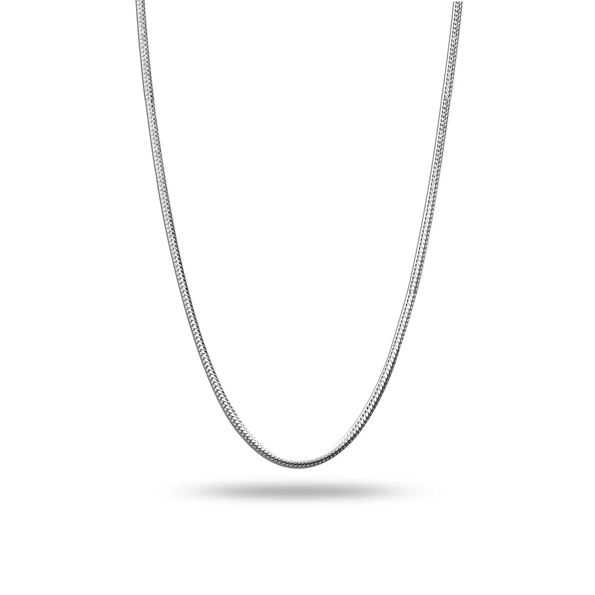 Buy Silver 925 Sterling Silver Italian Snake Chain for Teen and Women ...