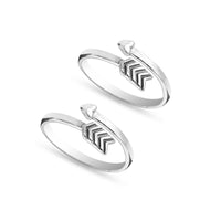 Buy 925 Sterling Silver Toe Rings Online for Women | TrueSilver